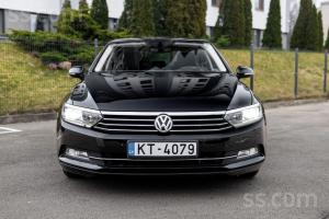 Black Volkswagen Passat B8 2017 in Riga, with an engine capacity of 2.00 L and mileage of 0 thousand km for 9300 €, photo 2 on AUTOMOTO.COM.LV