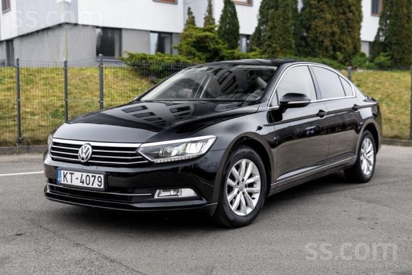 Black Volkswagen Passat B8 2017 in Riga, with an engine capacity of 2.00 L and mileage of 0 thousand km for 9300 €, photo 5 on AUTOMOTO.COM.LV