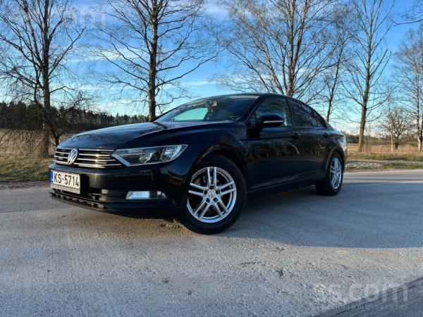 Black Volkswagen Passat B8 2017 in Riga, with an engine capacity of 1.60 L and mileage of 169 thousand km for 13800 €, photo 2 on AUTOMOTO.COM.LV