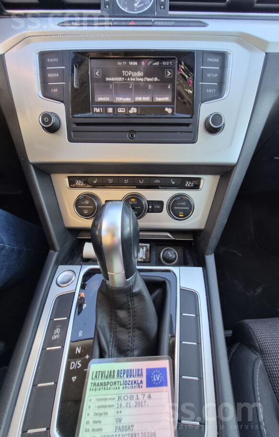 Melns Volkswagen Passat B8 2017 Rīga, ar dzinēja tilpumu 2.00 L un nobraukumu 155 tūkst. km par 10750 €, foto 15 vietnē AUTOMOTO.COM.LV