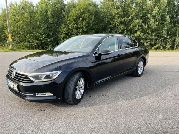 Black Volkswagen Passat B8 2017 in Tukums, with an engine capacity of 2.00 L and mileage of 273 thousand km for 9500 €, photo 1 on AUTOMOTO.COM.LV