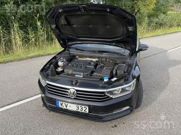 Black Volkswagen Passat B8 2017 in Tukums, with an engine capacity of 2.00 L and mileage of 273 thousand km for 9500 €, photo 5 on AUTOMOTO.COM.LV
