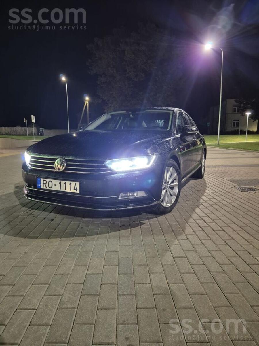 Melns Volkswagen Passat B8 2017 Bauska, ar dzinēja tilpumu 2.00 L un nobraukumu 455 tūkst. km par 6400 €, foto 1 vietnē AUTOMOTO.COM.LV
