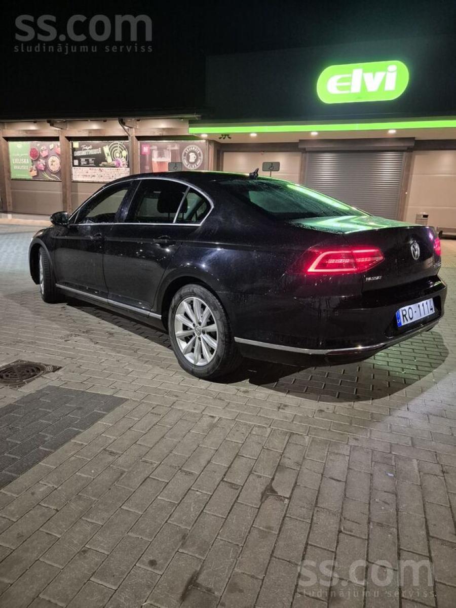 Melns Volkswagen Passat B8 2017 Bauska, ar dzinēja tilpumu 2.00 L un nobraukumu 455 tūkst. km par 6400 €, foto 4 vietnē AUTOMOTO.COM.LV
