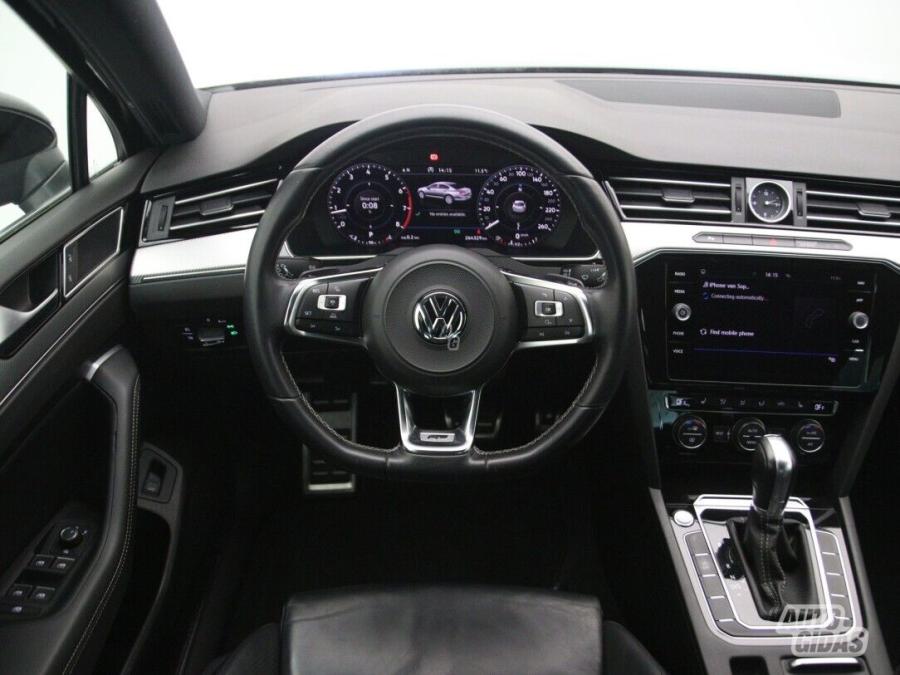 Black Volkswagen Passat B8 2018 in Vilnius, with an engine capacity of 1.40 L and mileage of 264 thousand km for 12999 €, photo 17 on AUTOMOTO.COM.LV