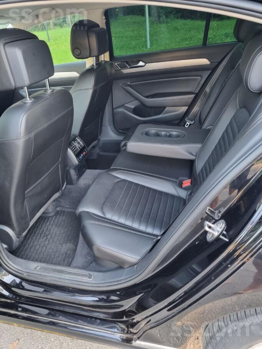 Melns Volkswagen Passat B8 2018 Rīga, ar dzinēja tilpumu 2.00 L un nobraukumu 140 tūkst. km par 13700 €, foto 10 vietnē AUTOMOTO.COM.LV