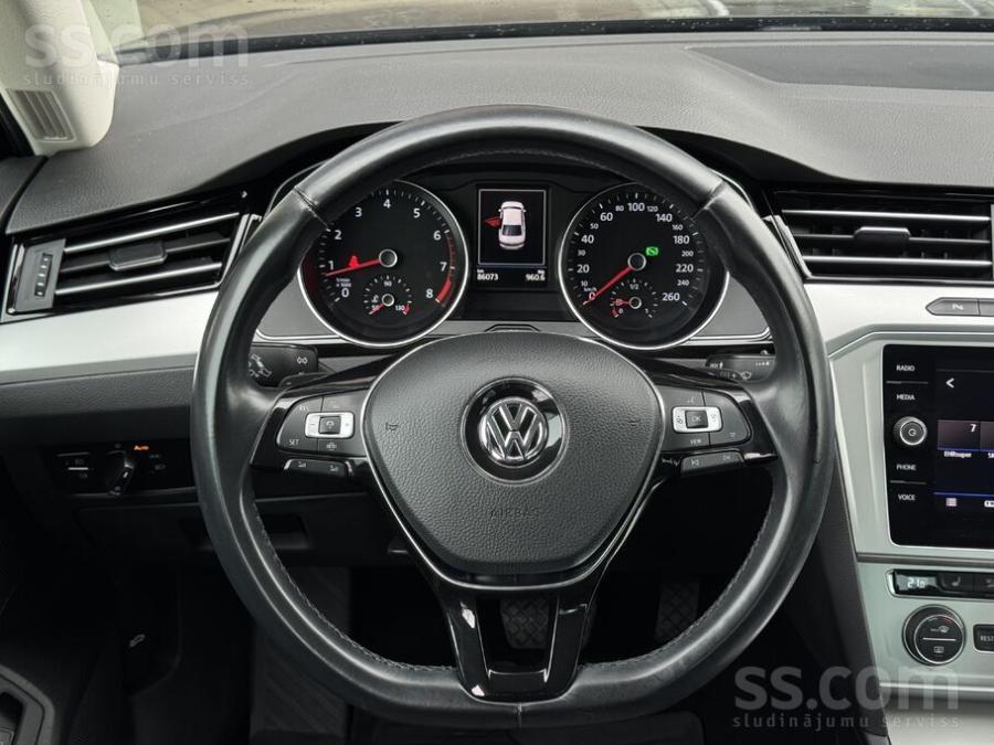 Black Volkswagen Passat B8 2019 in Valmiera, with an engine capacity of 1.50 L and mileage of 86 thousand km for 20500 €, photo 9 on AUTOMOTO.COM.LV