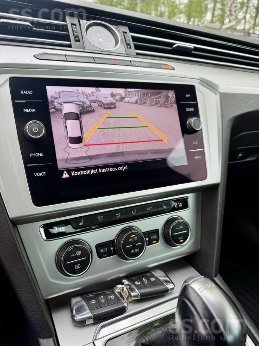 Melns Volkswagen Passat B8 2019 Rīga, ar dzinēja tilpumu 1.40 L un nobraukumu 0 tūkst. km par 10990 €, foto 16 vietnē AUTOMOTO.COM.LV