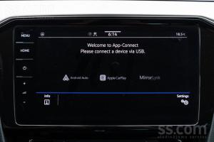 Black Volkswagen Passat B8 2019 in Riga, with an engine capacity of 1.50 L and mileage of 126 thousand km for 18950 €, photo 13 on AUTOMOTO.COM.LV
