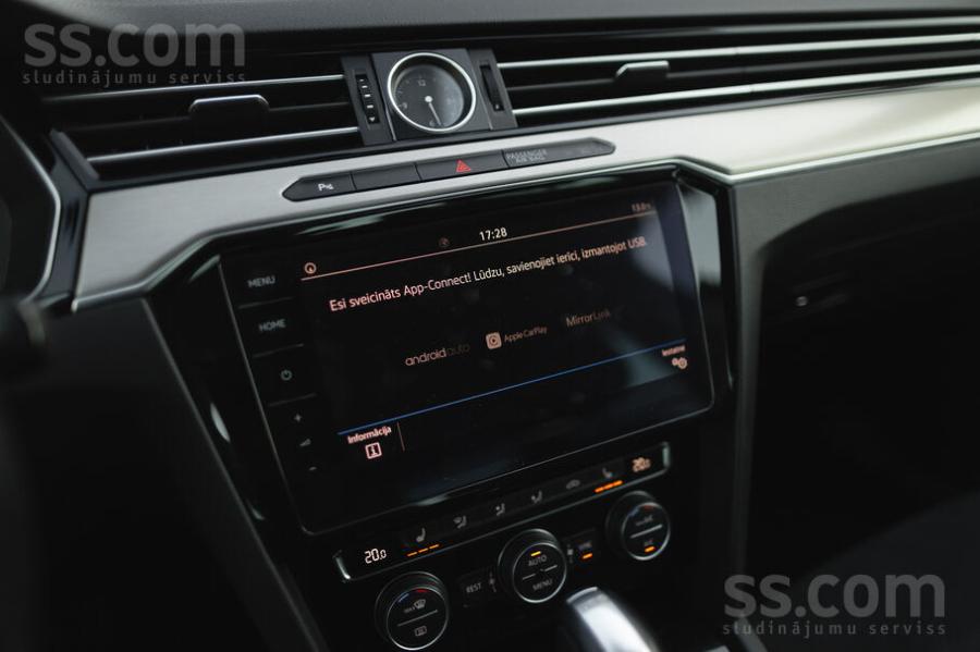 Melns Volkswagen Passat B8 2019 Jelgava, ar dzinēja tilpumu 2.00 L un nobraukumu 158 tūkst. km par 16350 €, foto 13 vietnē AUTOMOTO.COM.LV