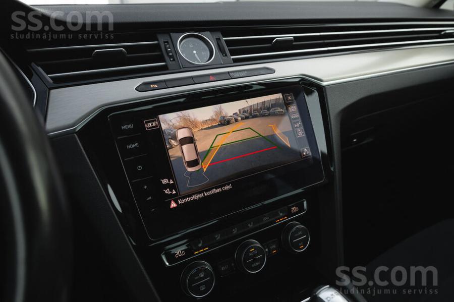Melns Volkswagen Passat B8 2019 Jelgava, ar dzinēja tilpumu 2.00 L un nobraukumu 158 tūkst. km par 16350 €, foto 14 vietnē AUTOMOTO.COM.LV