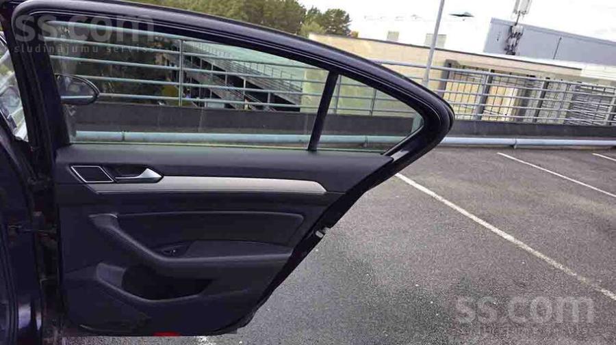 Black Volkswagen Passat B8 2019 in Riga, with an engine capacity of 2.00 L and mileage of 96 thousand km for 17500 €, photo 7 on AUTOMOTO.COM.LV