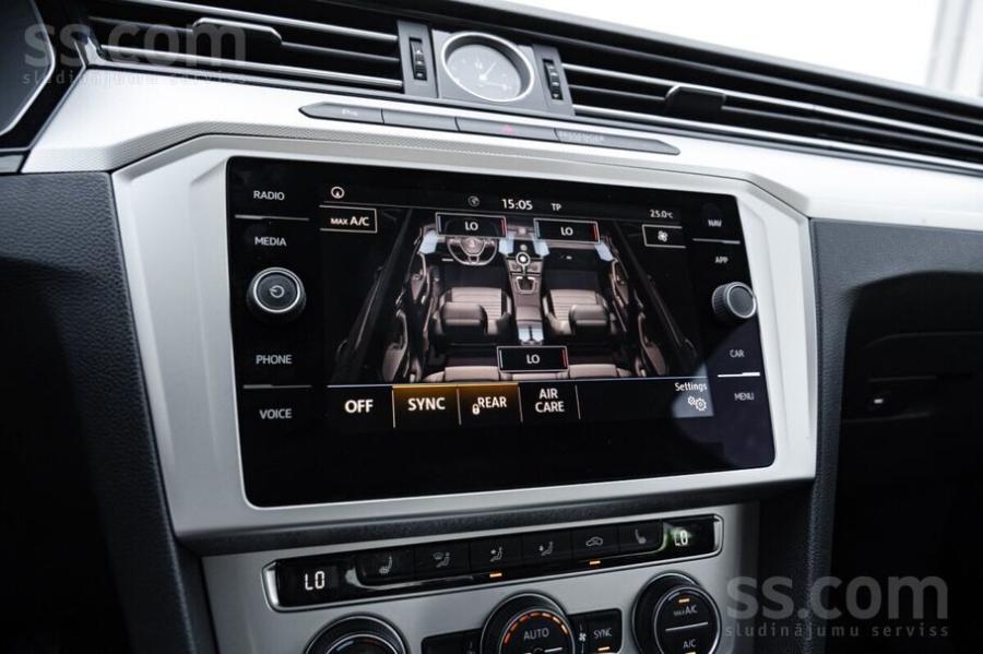 Melns Volkswagen Passat B8 2019 Rīga, ar dzinēja tilpumu 1.50 L un nobraukumu 163 tūkst. km par 12850 €, foto 15 vietnē AUTOMOTO.COM.LV