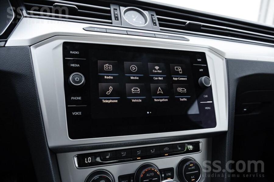 Melns Volkswagen Passat B8 2019 Rīga, ar dzinēja tilpumu 1.50 L un nobraukumu 163 tūkst. km par 12850 €, foto 16 vietnē AUTOMOTO.COM.LV