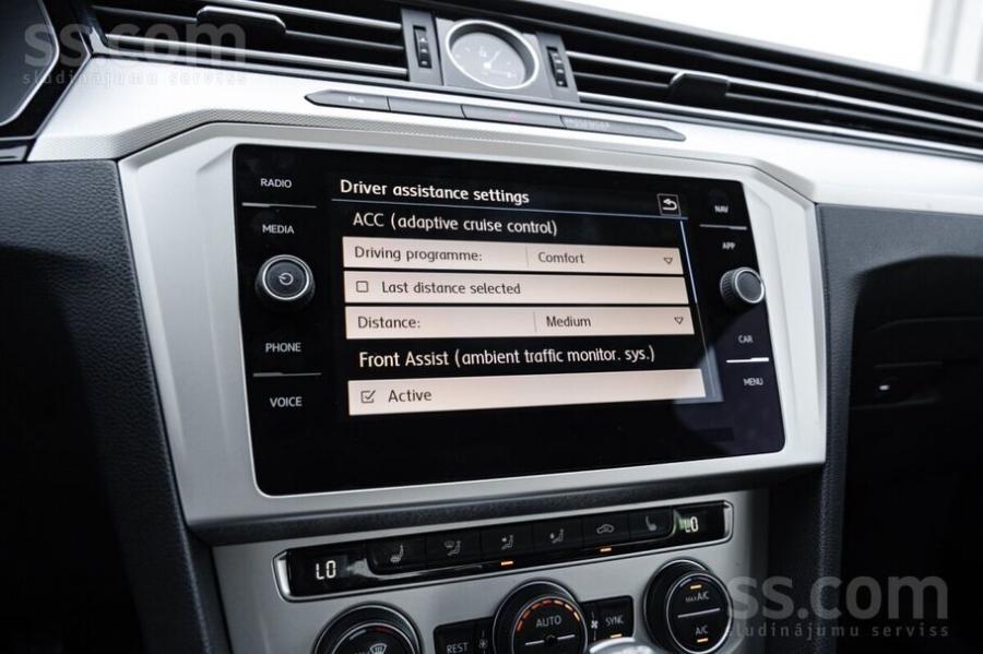 Melns Volkswagen Passat B8 2019 Rīga, ar dzinēja tilpumu 1.50 L un nobraukumu 163 tūkst. km par 12850 €, foto 17 vietnē AUTOMOTO.COM.LV