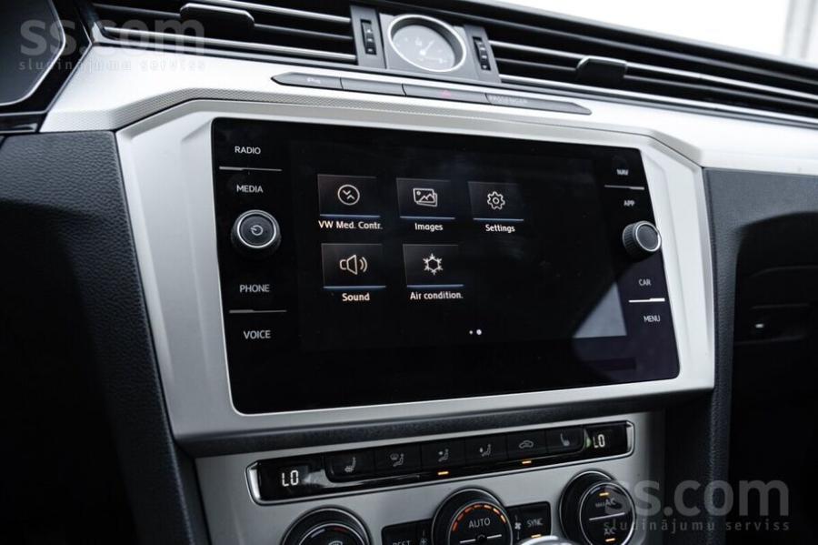 Melns Volkswagen Passat B8 2019 Rīga, ar dzinēja tilpumu 1.50 L un nobraukumu 163 tūkst. km par 12850 €, foto 19 vietnē AUTOMOTO.COM.LV