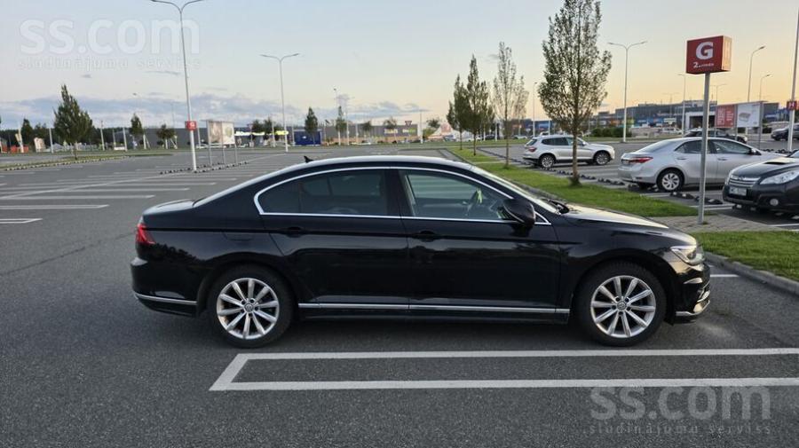 Black Volkswagen Passat B8 2019 in Riga, with an engine capacity of 2.00 L and mileage of 96 thousand km for 15500 €, photo 6 on AUTOMOTO.COM.LV