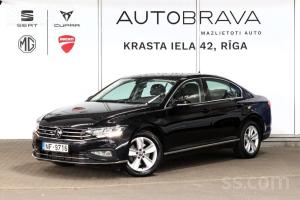 Melns Volkswagen Passat B8 2022 Rīga, ar dzinēja tilpumu 2.00 L un nobraukumu 104 tūkst. km par 22400 €, foto  vietnē AUTOMOTO.COM.LV