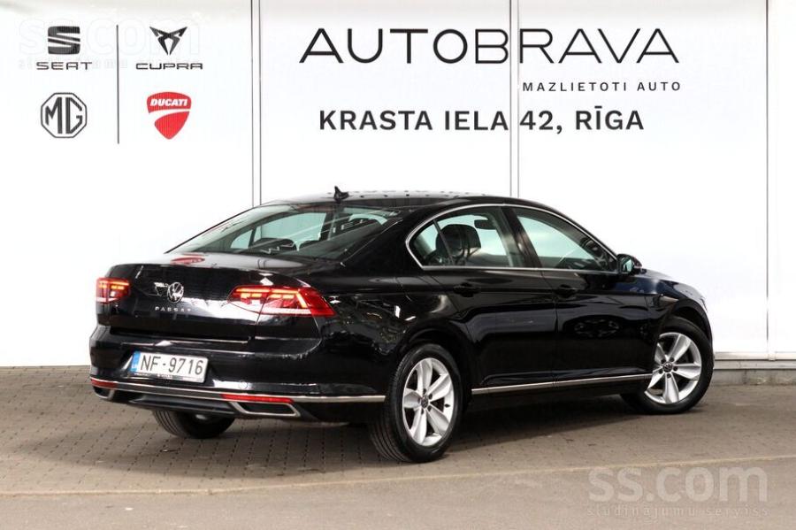 Melns Volkswagen Passat B8 2022 Rīga, ar dzinēja tilpumu 2.00 L un nobraukumu 104 tūkst. km par 22400 €, foto 7 vietnē AUTOMOTO.COM.LV