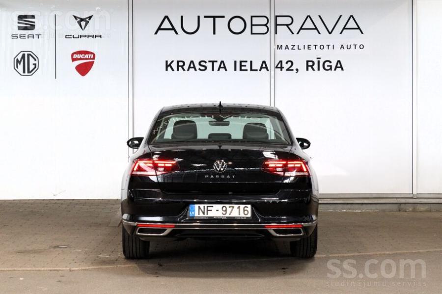 Melns Volkswagen Passat B8 2022 Rīga, ar dzinēja tilpumu 2.00 L un nobraukumu 104 tūkst. km par 22400 €, foto 8 vietnē AUTOMOTO.COM.LV