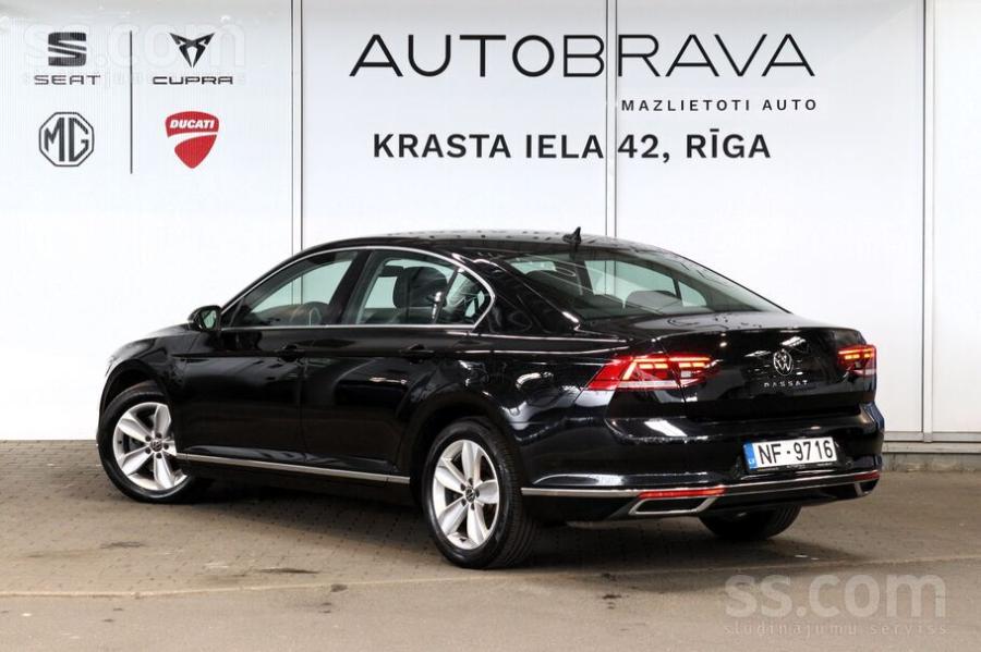 Melns Volkswagen Passat B8 2022 Rīga, ar dzinēja tilpumu 2.00 L un nobraukumu 104 tūkst. km par 22400 €, foto 9 vietnē AUTOMOTO.COM.LV