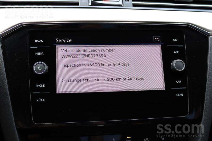 Melns Volkswagen Passat B8 2022 Rīga, ar dzinēja tilpumu 2.00 L un nobraukumu 104 tūkst. km par 22400 €, foto 17 vietnē AUTOMOTO.COM.LV