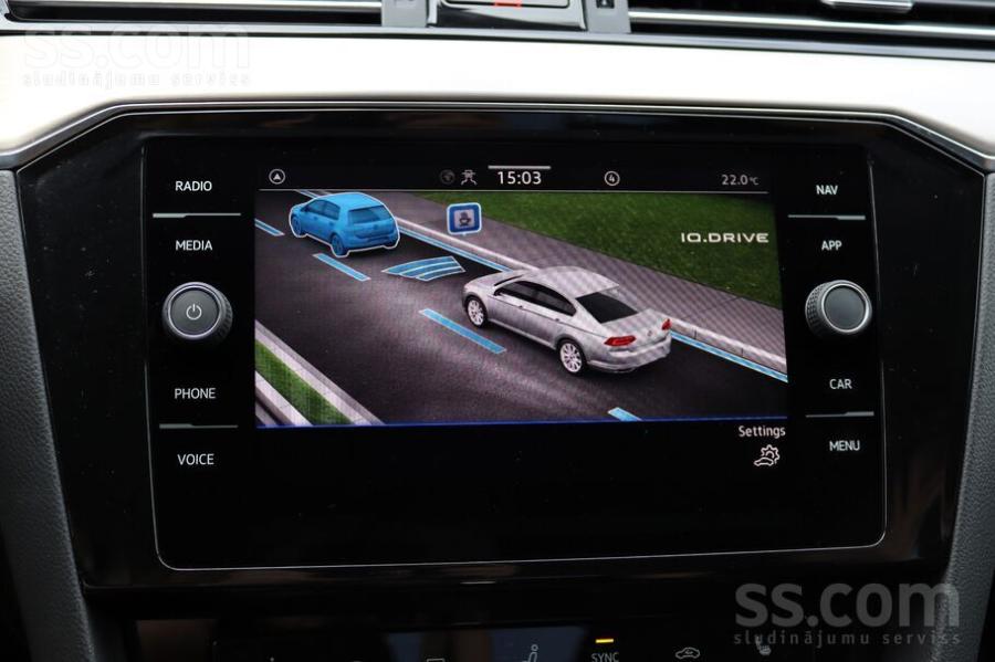 Melns Volkswagen Passat B8 2022 Rīga, ar dzinēja tilpumu 2.00 L un nobraukumu 104 tūkst. km par 22400 €, foto 18 vietnē AUTOMOTO.COM.LV