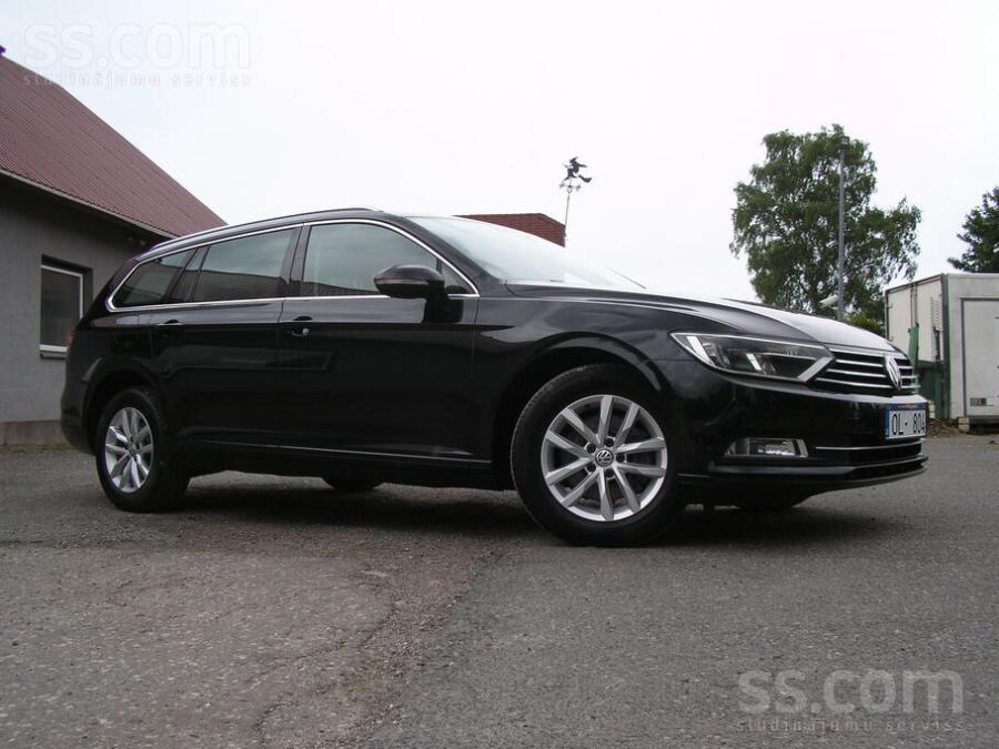 Melns Volkswagen Passat B8 2014 Rīga, ar dzinēja tilpumu 2.00 L un nobraukumu 0 tūkst. km par 9350 €, foto 1 vietnē AUTOMOTO.COM.LV