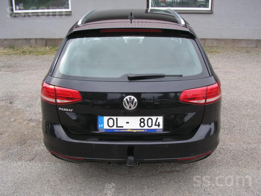 Melns Volkswagen Passat B8 2014 Rīga, ar dzinēja tilpumu 2.00 L un nobraukumu 0 tūkst. km par 9350 €, foto 7 vietnē AUTOMOTO.COM.LV