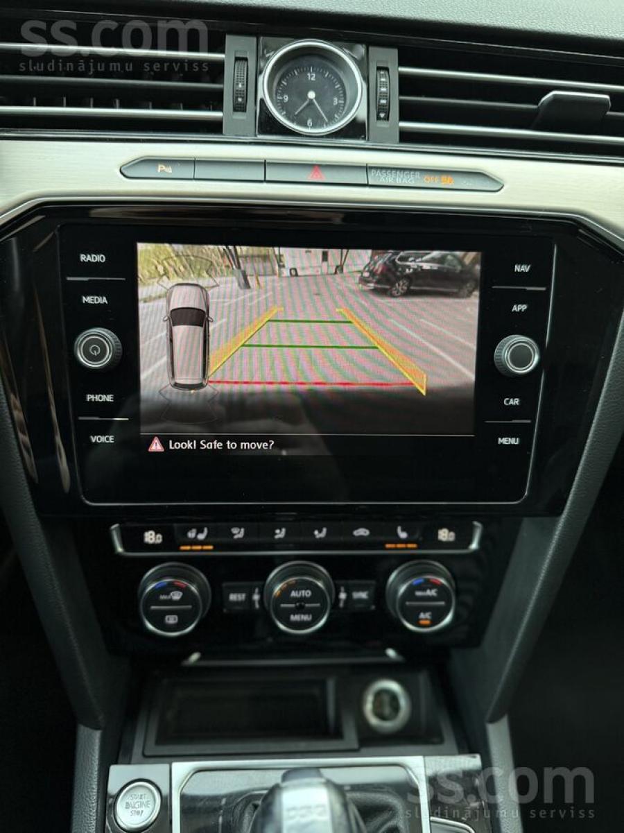 Melns Volkswagen Passat B8 2014 Rīga, ar dzinēja tilpumu 2.00 L un nobraukumu 241 tūkst. km par 10250 €, foto 21 vietnē AUTOMOTO.COM.LV