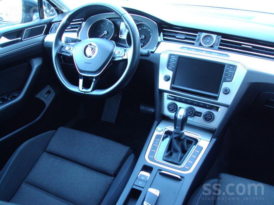 Black Volkswagen Passat B8 2014 in Riga, with an engine capacity of 2.00 L and mileage of 178 thousand km for 12000 €, photo 7 on AUTOMOTO.COM.LV
