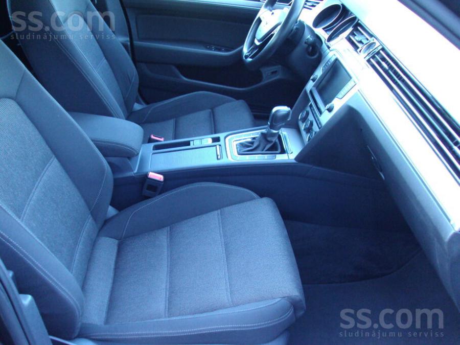 Black Volkswagen Passat B8 2014 in Riga, with an engine capacity of 2.00 L and mileage of 178 thousand km for 12000 €, photo 8 on AUTOMOTO.COM.LV