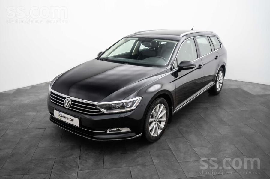 Melns Volkswagen Passat B8 2015 Tallina, ar dzinēja tilpumu 2.00 L un nobraukumu 256 tūkst. km par 12999 €, foto 1 vietnē AUTOMOTO.COM.LV