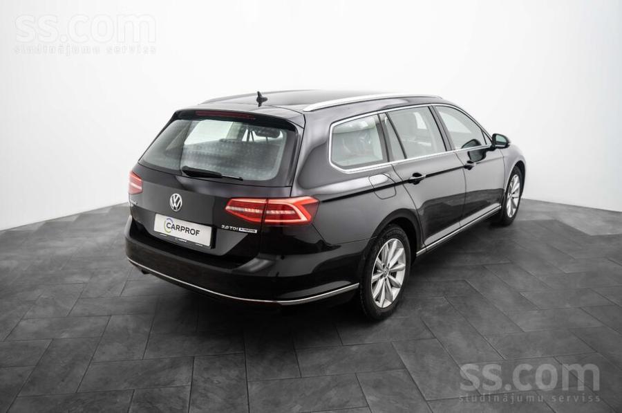 Melns Volkswagen Passat B8 2015 Tallina, ar dzinēja tilpumu 2.00 L un nobraukumu 256 tūkst. km par 12999 €, foto 4 vietnē AUTOMOTO.COM.LV