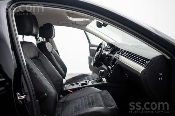 Melns Volkswagen Passat B8 2015 Tallina, ar dzinēja tilpumu 2.00 L un nobraukumu 256 tūkst. km par 12999 €, foto 10 vietnē AUTOMOTO.COM.LV