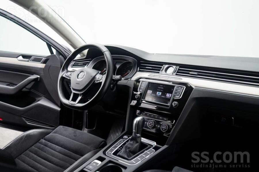 Melns Volkswagen Passat B8 2015 Tallina, ar dzinēja tilpumu 2.00 L un nobraukumu 256 tūkst. km par 12999 €, foto 11 vietnē AUTOMOTO.COM.LV