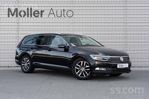 Black Volkswagen Passat B8 2015 in Riga, with an engine capacity of 2.00 L and mileage of 230 thousand km for 8800 €, photo 2 on AUTOMOTO.COM.LV