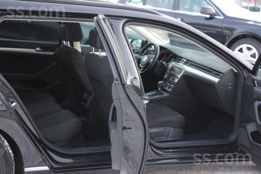 Melns Volkswagen Passat B8 2015 Tukums, ar dzinēja tilpumu 2.00 L un nobraukumu 290 tūkst. km par 11990 €, foto 6 vietnē AUTOMOTO.COM.LV