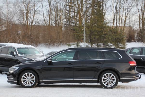 Black Volkswagen Passat B8 2015 in Tukums, with an engine capacity of 2.00 L and mileage of 290 thousand km for 11990 €, photo 10 on AUTOMOTO.COM.LV