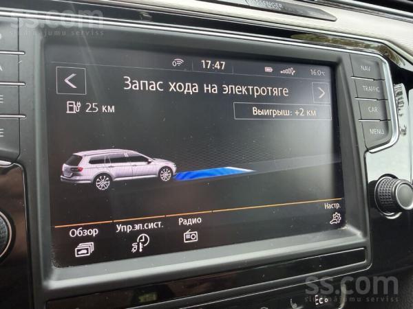 Black Volkswagen Passat B8 2015 in Jurmala, with an engine capacity of 1.40 L and mileage of 239 thousand km for 14700 €, photo 7 on AUTOMOTO.COM.LV