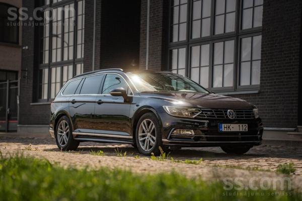Black Volkswagen Passat B8 2015 in Riga, with an engine capacity of 1.60 L and mileage of 259 thousand km for 8100 €, photo 6 on AUTOMOTO.COM.LV