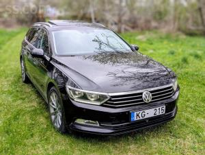 Black Volkswagen Passat B8 2015 in Riga, with an engine capacity of 1.60 L and mileage of 261 thousand km for 9900 €, photo  on AUTOMOTO.COM.LV
