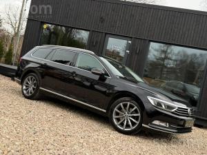 Melns Volkswagen Passat B8 2015 Rīga, ar dzinēja tilpumu 2.00 L un nobraukumu 262 tūkst. km par 9990 €, foto  vietnē AUTOMOTO.COM.LV