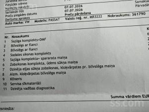 Black Volkswagen Passat B8 2015 in Riga, with an engine capacity of 2.00 L and mileage of 362 thousand km for 9000 €, photo 23 on AUTOMOTO.COM.LV
