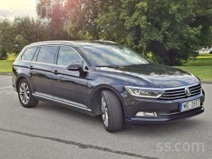 Black Volkswagen Passat B8 2015 in Riga, with an engine capacity of 2.00 L and mileage of 190 thousand km for 9500 €, photo 3 on AUTOMOTO.COM.LV