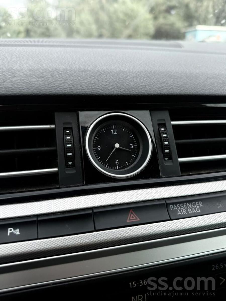 Black Volkswagen Passat B8 2015 in Riga, with an engine capacity of 2.00 L and mileage of 333 thousand km for 5900 €, photo 8 on AUTOMOTO.COM.LV