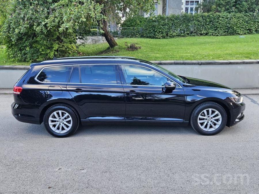 Black Volkswagen Passat B8 2015 in Jekabpils, with an engine capacity of 2.00 L and mileage of 263 thousand km for 9490 €, photo 7 on AUTOMOTO.COM.LV