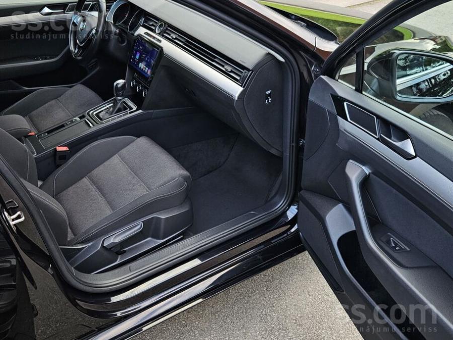 Black Volkswagen Passat B8 2015 in Jekabpils, with an engine capacity of 2.00 L and mileage of 263 thousand km for 9490 €, photo 24 on AUTOMOTO.COM.LV