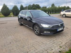 Black Volkswagen Passat B8 2015 in Ogre, with an engine capacity of 2.00 L and mileage of 445 thousand km for 9200 €, photo  on AUTOMOTO.COM.LV