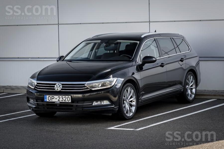 Black Volkswagen Passat B8 2015 in Riga, with an engine capacity of 1.60 L and mileage of 263 thousand km for 9490 €, photo 1 on AUTOMOTO.COM.LV